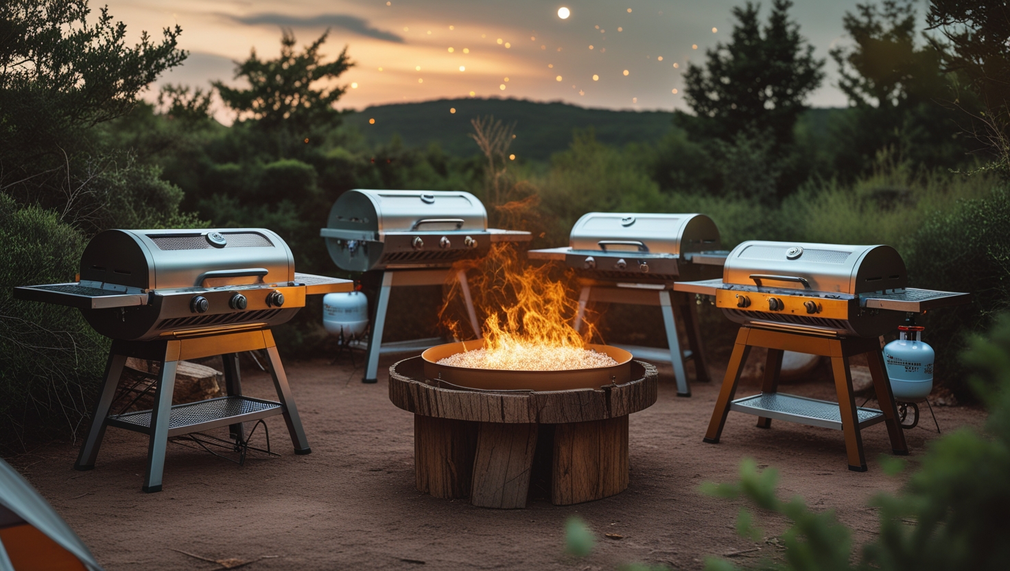 Top Camping Grills That Double as Propane Fire Pits - Best Propane ...