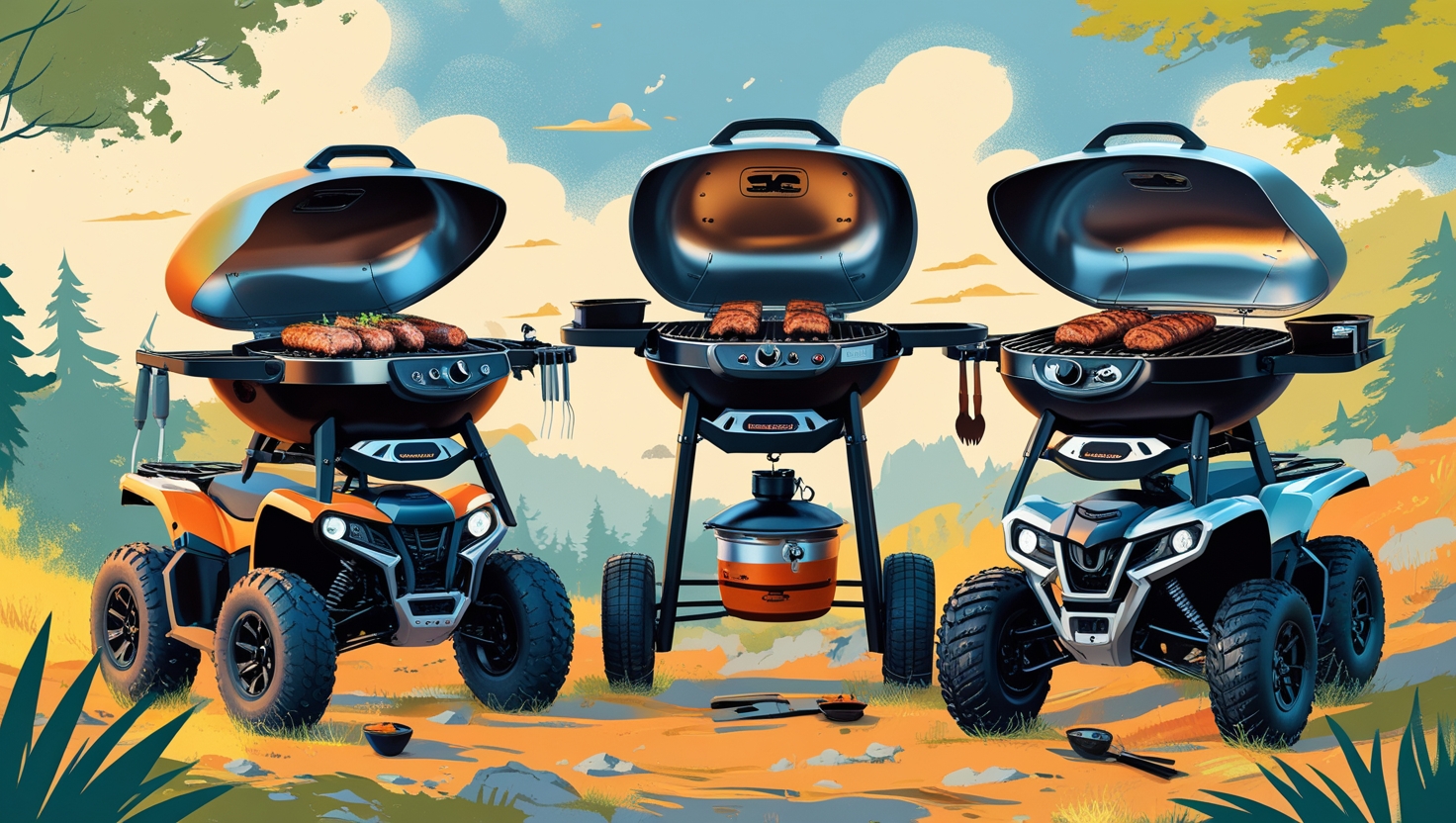 Top Compact Propane Grills That Fit in Motorcycle or ATV Storage - Best ...